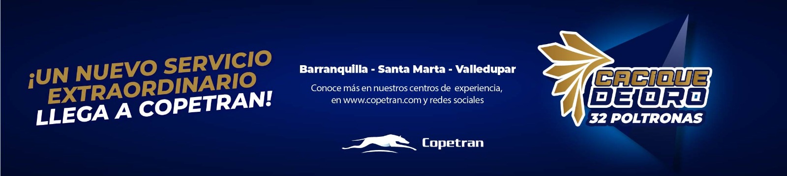 Compra pasajes de Bus en Copetran